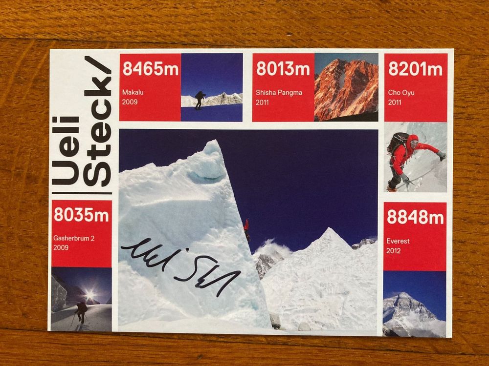 Ueli Steck † / orig. AK | Kaufen auf Ricardo