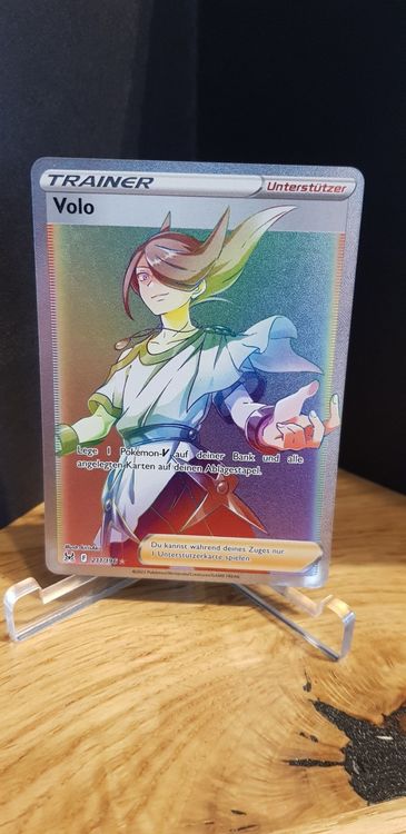 🌈Pokemon karte Trainer Volo Rainbow🌈 (Gebraucht) in Müllheim Dorf für ...