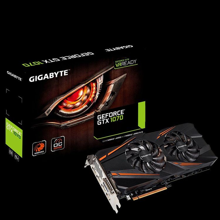 GeForce® GTX 1070 WINDFORCE OC 8G ab1CHF (Gebraucht) in Fischbach ...