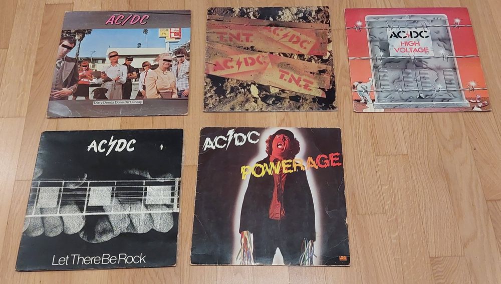 Vinyl-Paket 4: AC/DC 70er (Gebraucht) in Luzern für CHF 175 – mit ...