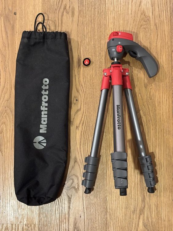 Manfrotto Compact Action Stativ | Kaufen auf Ricardo
