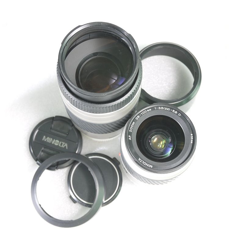 Minolta Sony AF 28-100mm + 75-300mm + + A Alpha ++ | Kaufen auf Ricardo