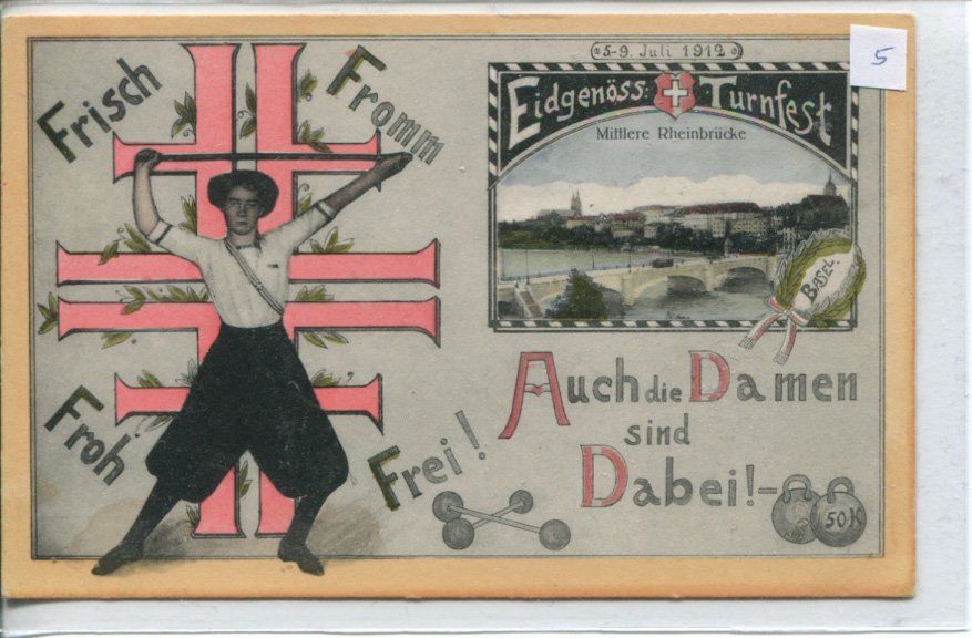 Eidg. Turnfest Basel 1912. | Kaufen auf Ricardo