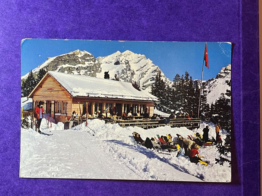 AK Kandersteg - Bergrestaurant Sunnbühl (Gebraucht) in Steg VS für CHF 2.8 – mit Lieferung auf ...