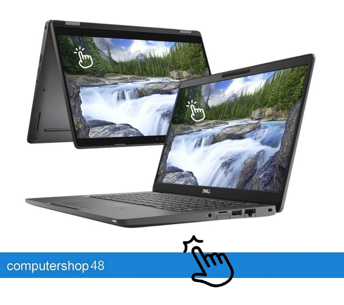 DELL Latitude ALU Laptop 2-in-1, 8GB SSD 256GB Touch NEU (Neu (gemäss ...