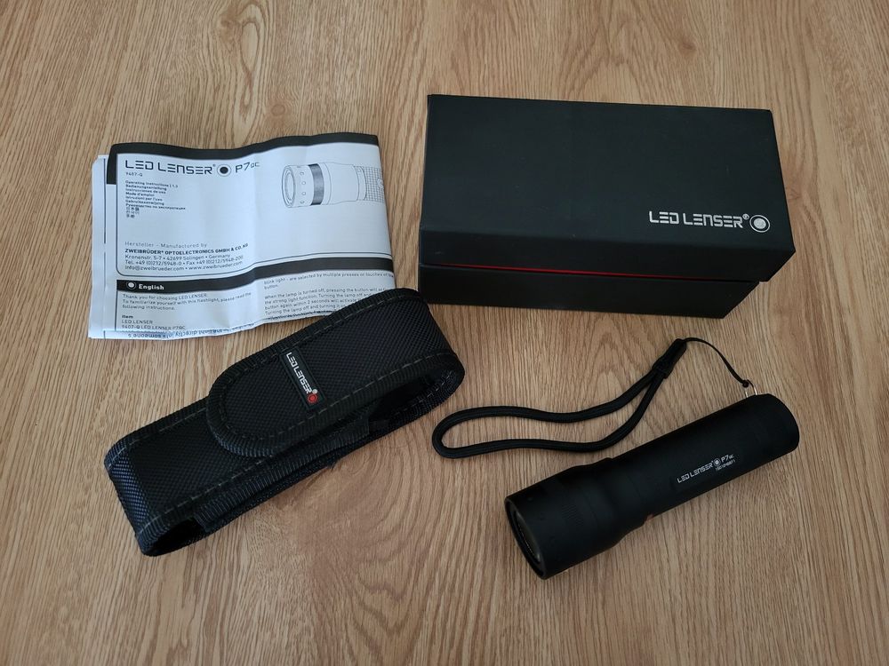 LED Lenser P7QC Taschenlampe (Gebraucht) in Oberentfelden für CHF 21 ...