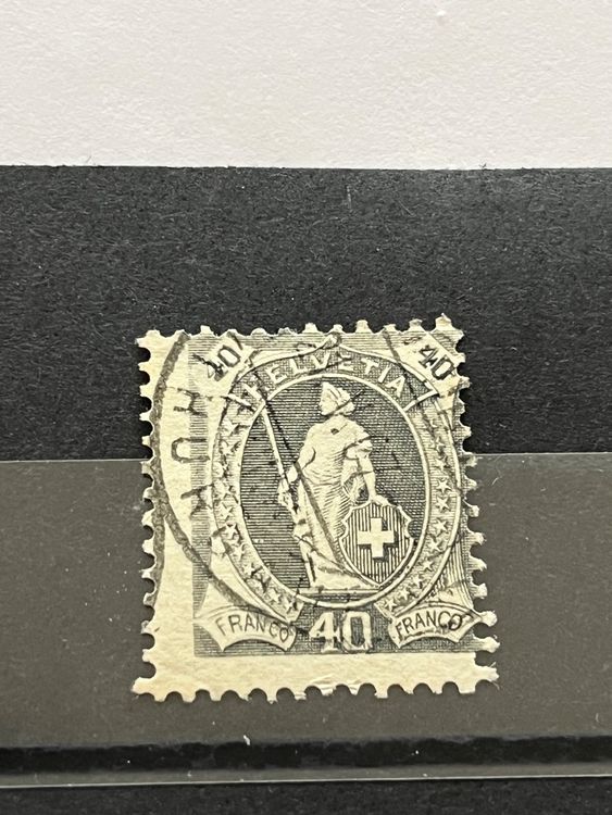 Briefmarken Schweiz (Gebraucht) in Langnau am Albis für CHF 1 – mit Lieferung auf Ricardo kaufen
