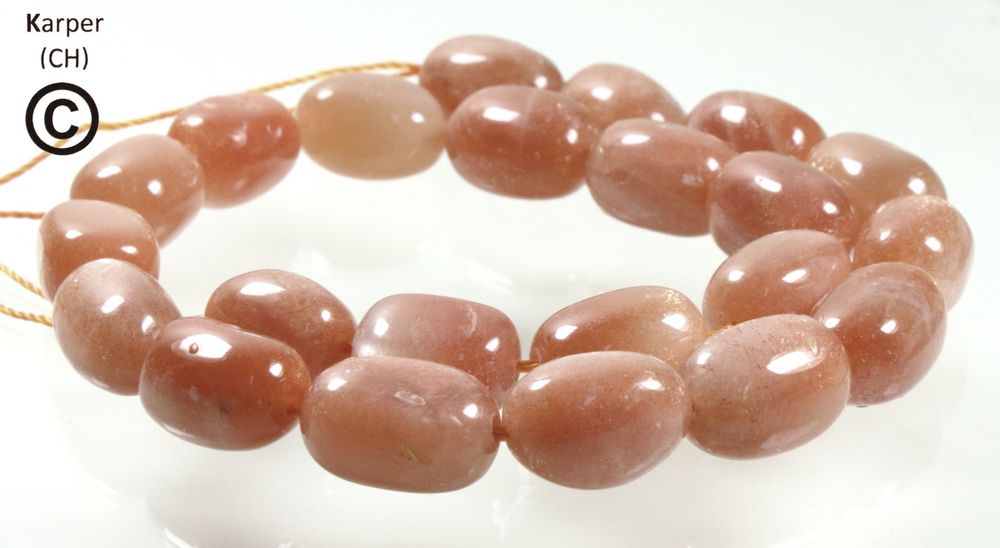 Sonnenstein, Strang / Rang Pierre de Soleil, 13.5-16 x 9.5mm (Neu und ...