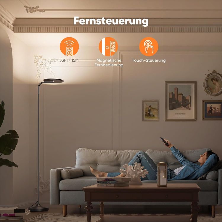 Schone Stehlampe Dimmbar Xxl Lutz Fotos