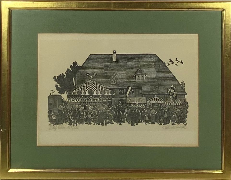 Emil ZBINDEN (1908-1991) Lithographie handsigniert | Kaufen auf Ricardo