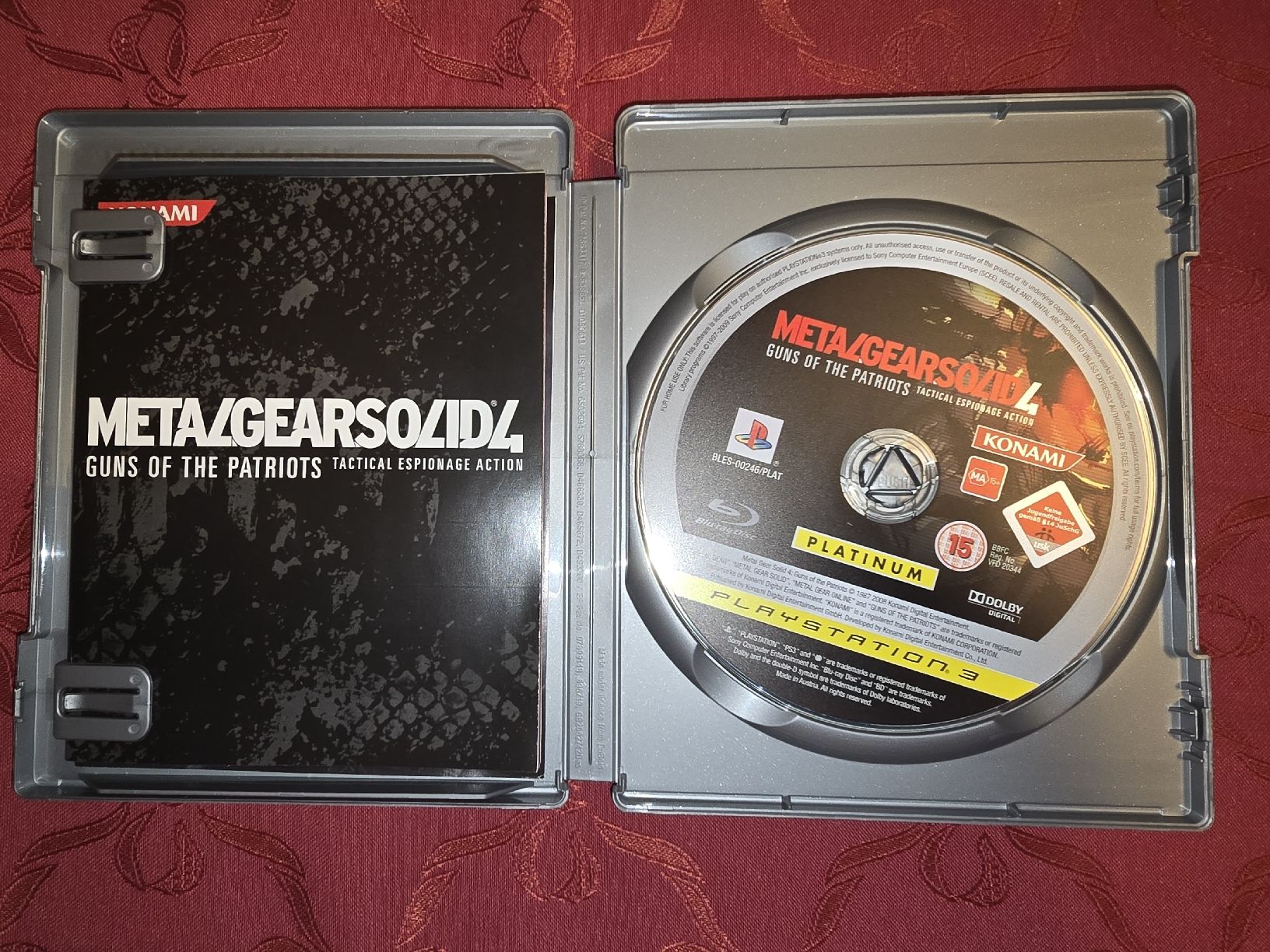 Metal Gear Solid 4 - Guns of the Patriots PS3 (Gebraucht) in Seon für ...