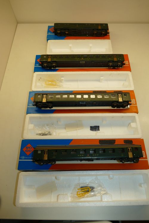 Roco H0: SBB Personenwagen Set 4-teilig (D'occasion) à Niederhasli pour ...