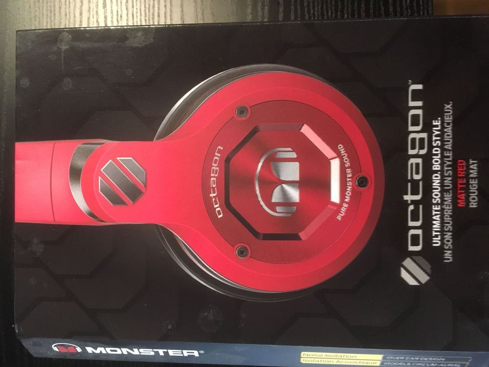 MONSTER OCTAGON OVER-EAR KOPFHÖRER (Neu (gemäss Beschreibung)) in Egg b ...