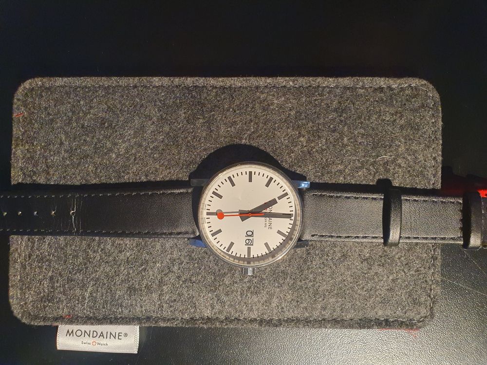 Mondaine SBB Quarz Uhr - kürzlich revidiert & gewartet (D'occasion) à ...