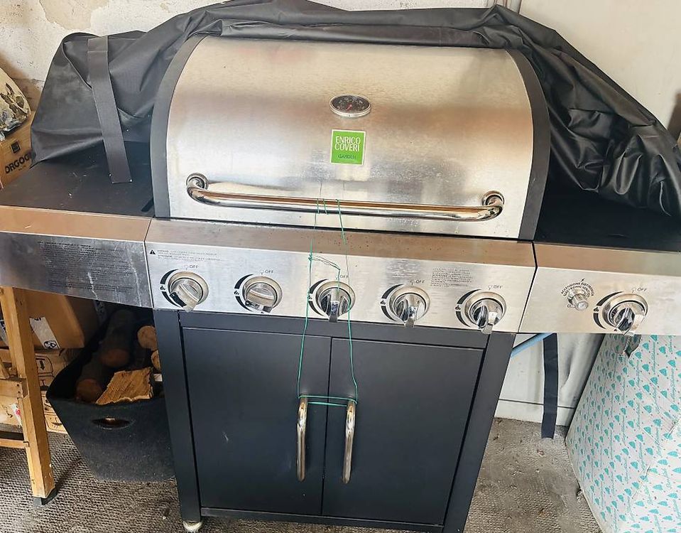 Barbecue a gas professionale Xxl con 6 fuochi (Usato) a Viganello per ...