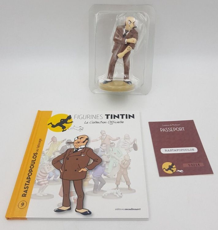 Hergé - Figurine Tintin 9 - Rastapopoulos au Tatouage | Kaufen auf Ricardo
