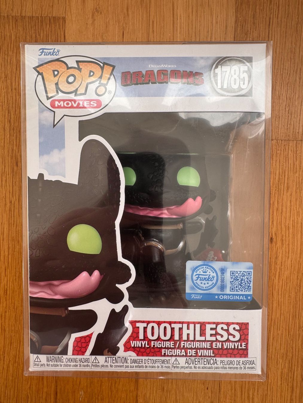 Funko Pop! Movies: Dragons - Toothless 1785 - Selten! (Neu (gemäss ...