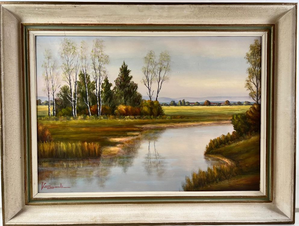 Landschaft Gemälde Signiert. (Gebraucht) in Neuhausen am Rheinfall für CHF 10 – mit Lieferung ...