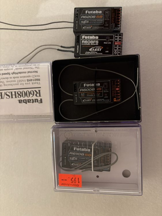 Futaba R6208SB, R6108SB, R6008HS und R608FS (Gebraucht) in Ueken für ...