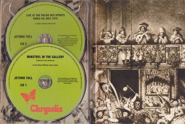 JETHRO TULL - Minstrel In The Gallery (40th Anniversary Ed.) (Neu (gemäss Beschreibung)) in ...