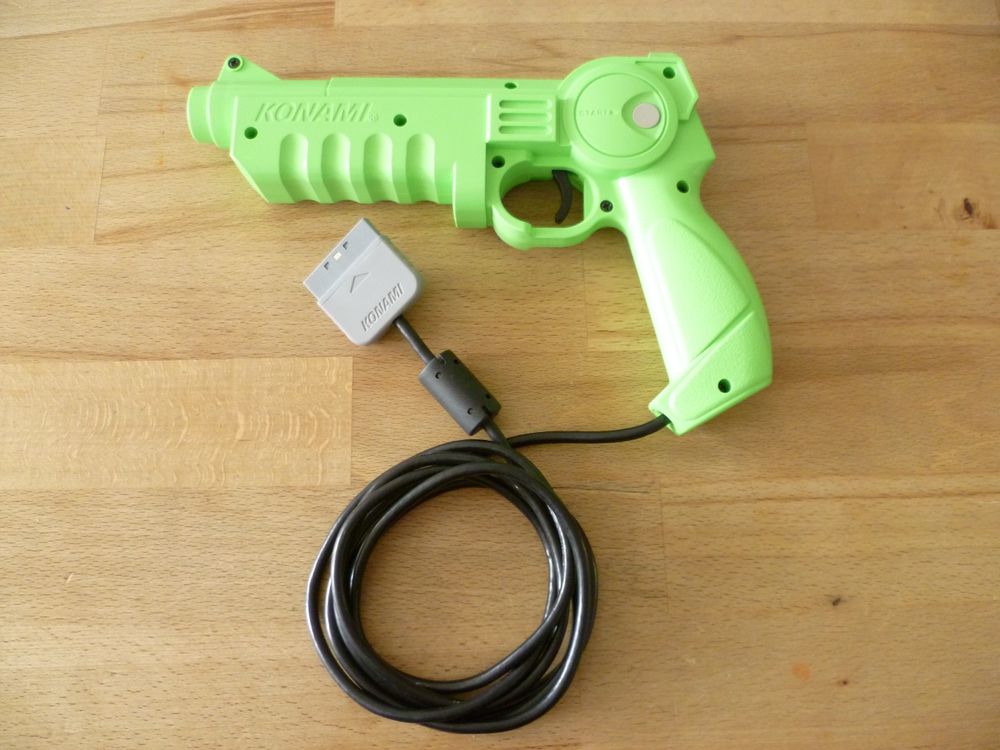 Konami PS1 Justifier Light Gun Hyper Blaster Model RU012 (Gebraucht) in ...