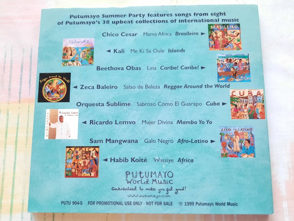 Putumayo - Summer party sampler (Gebraucht) in Pully für CHF 6 – mit ...
