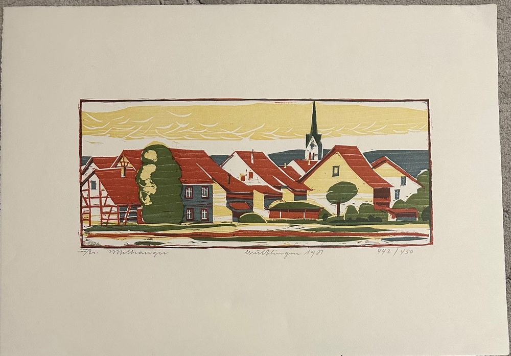 Hans Affeltranger (1919-2002) Litho Handsig (Gebraucht) in Hochdorf für CHF 10 – mit Lieferung ...