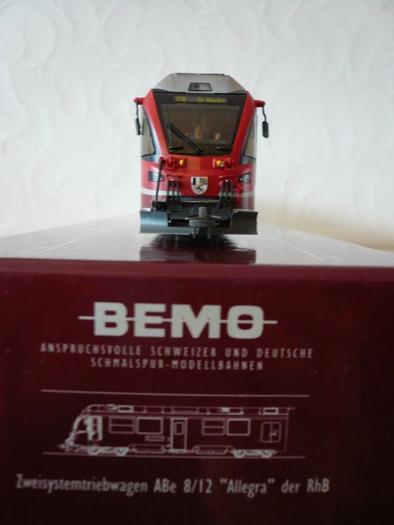 Bemo RhB ABe 8/12 3508 "Allegra" DCC mit Sound (Neu und ...