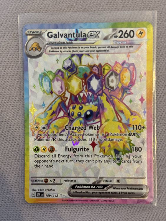 Pokémon Galvantula ex 159/142 Stellar Crown | Kaufen auf Ricardo