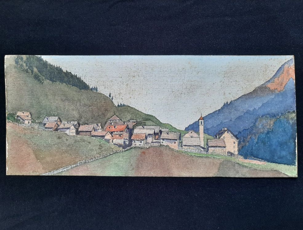 Madrano b. Airolo SOLDATEN ZEICHNUNG 1916 (Gebraucht) in Brittnau für ...