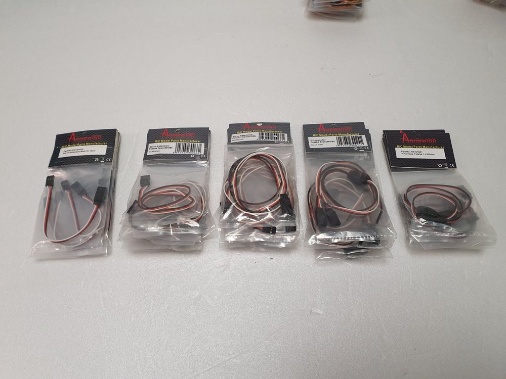 Servo-Verlängerungskabel/Servokabel und Y-Kabel Mix (FUT) (Neu und ...