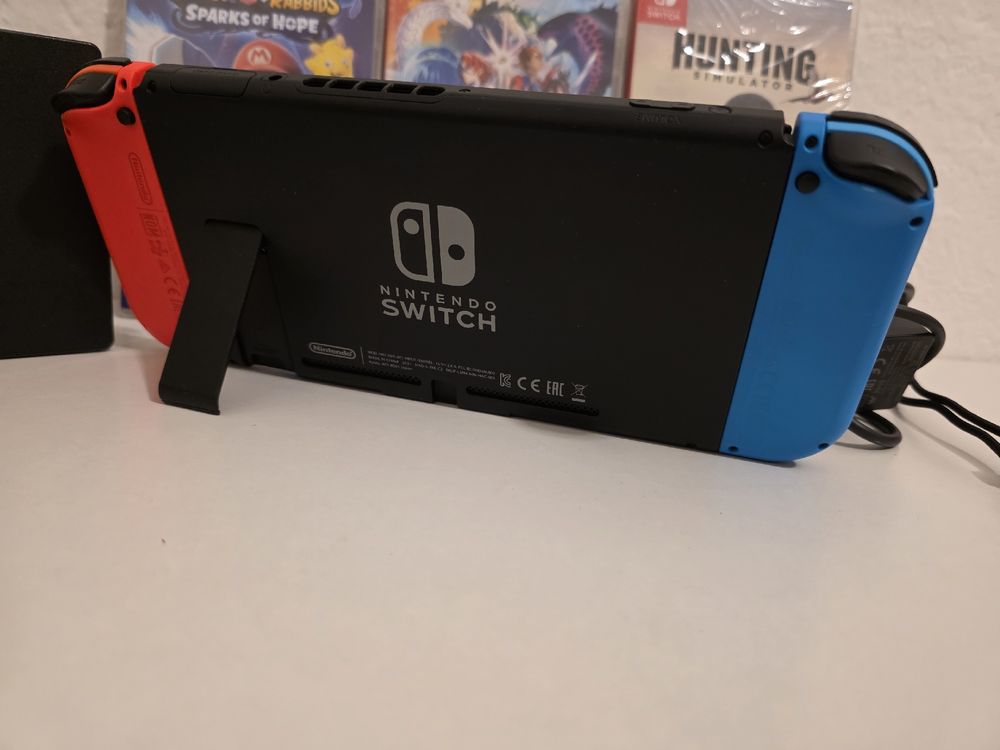 Nintendo Switch Konsole + Zubehör & Spiele – Top Zustand (Gebraucht) in ...