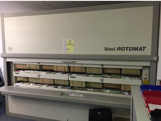 Hänel Rotomat 600 - Bürolift für vertikale Hängemappen (Gebraucht) in Zürich für CHF 1 – nur ...