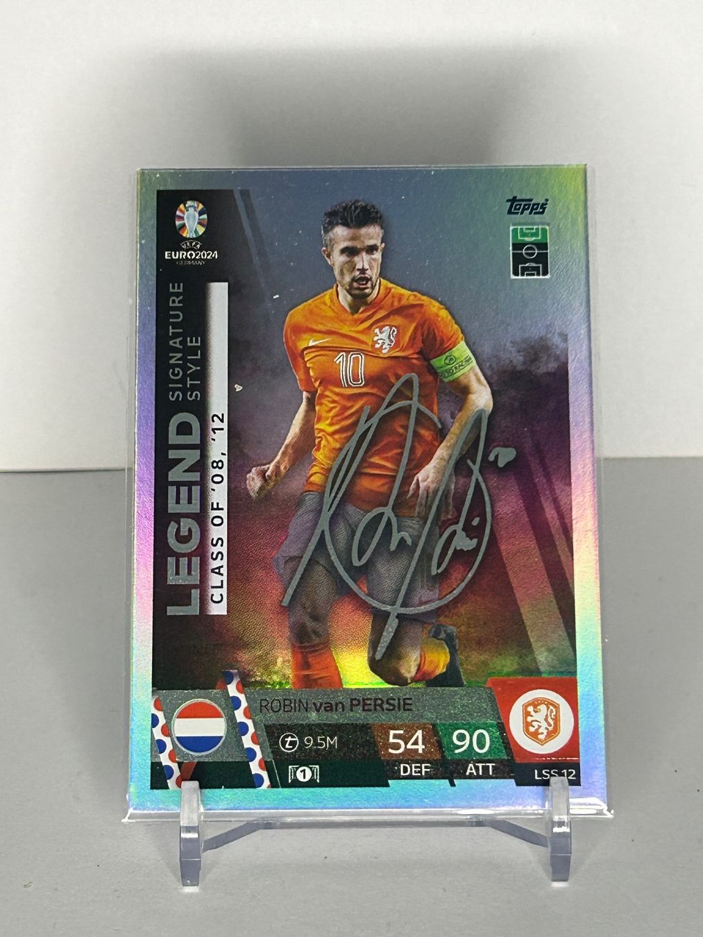 Topps Euro 24 Legend Karte Robin van Persie (Neu (gemäss Beschreibung ...