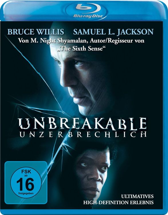 Unbreakable (2000) Shyamalan/Bruce Willis/Samuel L. Jackson (Gebraucht) in Volketswil für CHF 7. ...