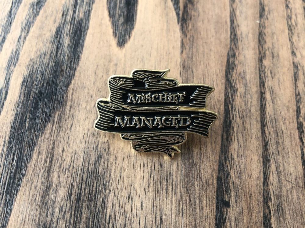 Pin Anstecker Brosche Harry Potter Mischief Managed hogwarts | Kaufen auf Ricardo