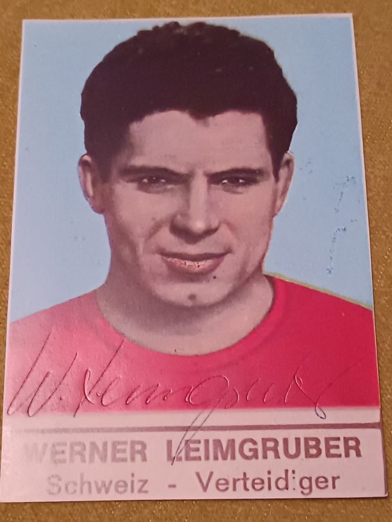 Werner Leimgruber - handsigniert | Kaufen auf Ricardo