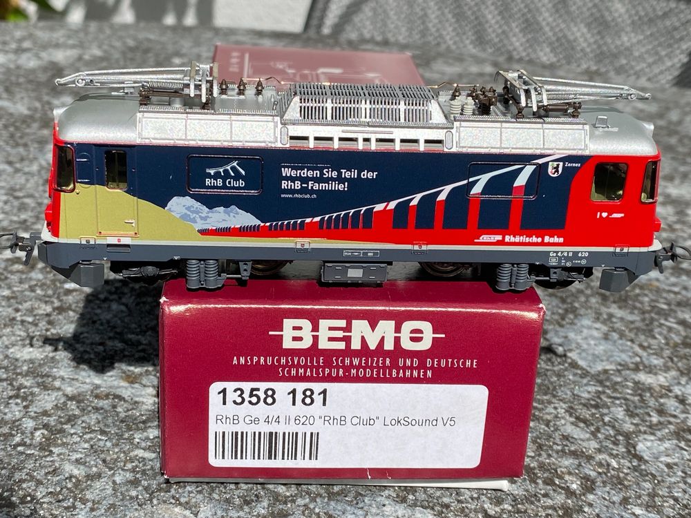 Bemo RhB H0m 1358 181 Ge 4/4 II 620 RhB Club ESU LoksoundV5 | Kaufen ...