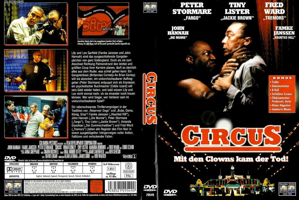 Circus DVD (Gebraucht) in Hedingen für CHF 2.5 – mit Lieferung auf Ricardo kaufen