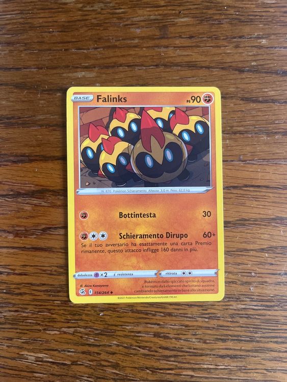 Carte Pokemon Falinks - Fusion Strike - IT | Kaufen auf Ricardo