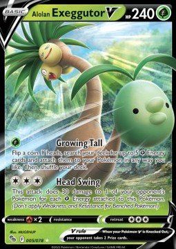 Alolan Exeggutor V 005/078 Pokemon Go (Neu (gemäss Beschreibung)) in ...