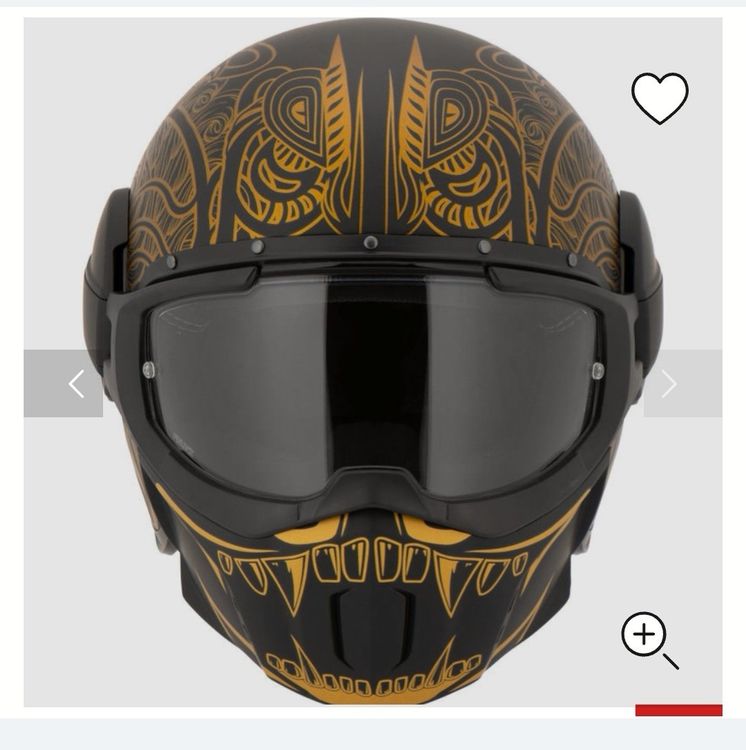 Caberg Ghost Maori Jethelm Motorbike (Neu (gemäss Beschreibung)) in ...