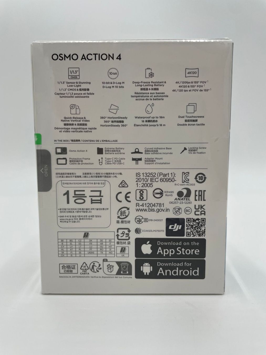 DJI Osmo Action 4 Standard Combo Kamera WLAN Touchscreen NEU (Neu und ...