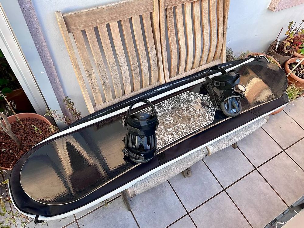 Snowboard set - Nitro Board Raiden Bindings Burton Boots (Gebraucht) in ...