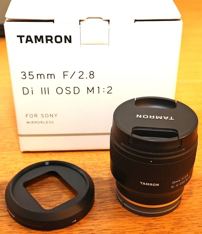 Tamron 35mm f2.8 Festbrennweite zu Sony E-Mount Vollformat (Neu (gemäss Beschreibung)) in ...