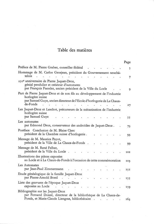 Pierre Jaquet-Droz et son temps 1721-1790 (D'occasion) à Savagnier pour ...