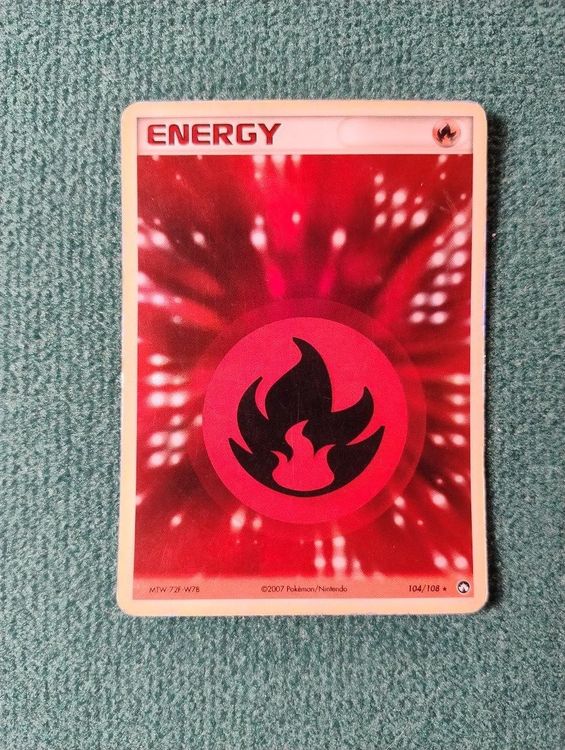 Ex Power Keepers FIRE ENERGY Holo 104/108 FR | Kaufen auf Ricardo