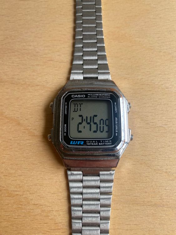Casio digitale Armbanduhr WR Illuminator Dual Time | Kaufen auf Ricardo