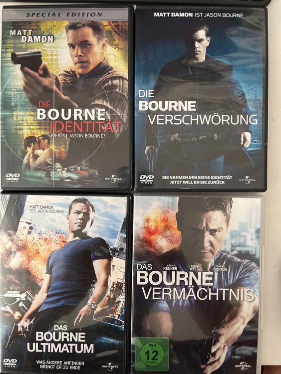 Bourne, 1-4, DVD (Neu (gemäss Beschreibung)) in Sierre für CHF 10.5 ...