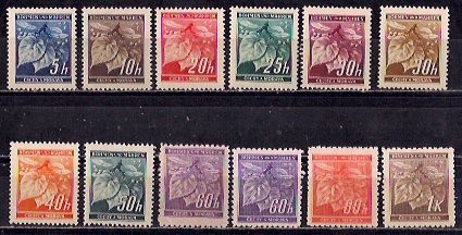 Protektorat B+M. 1939-1940, Lindenzweig | Kaufen auf Ricardo